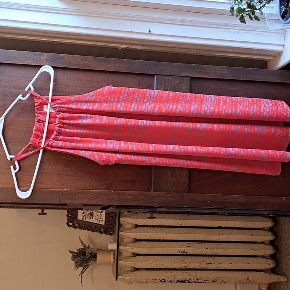 Allison Joy | Dresses | Allison Joy Size Red And Blue Lined Halter ...